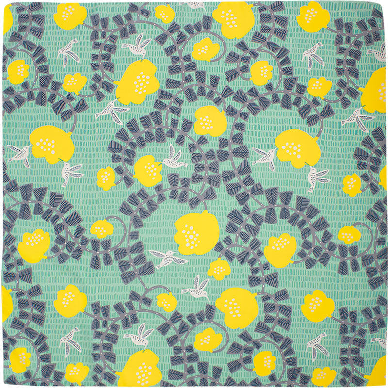 100 Water-repellent recycle | kata kata Hummingbird Green – Musubi