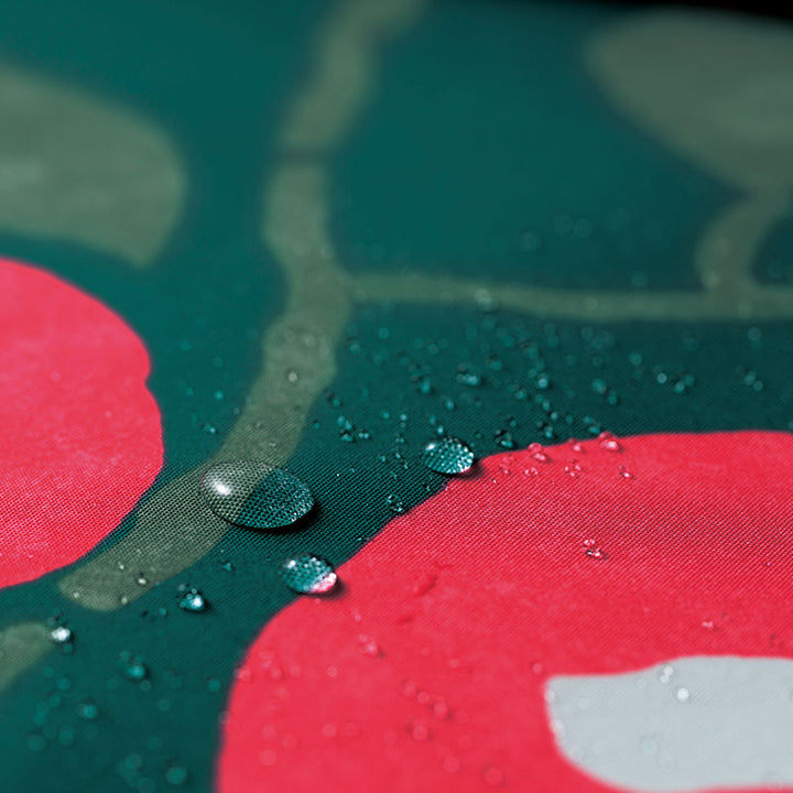 100 Water-repellent recycle | Yumeji Takehisa Camellia Green – Musubi